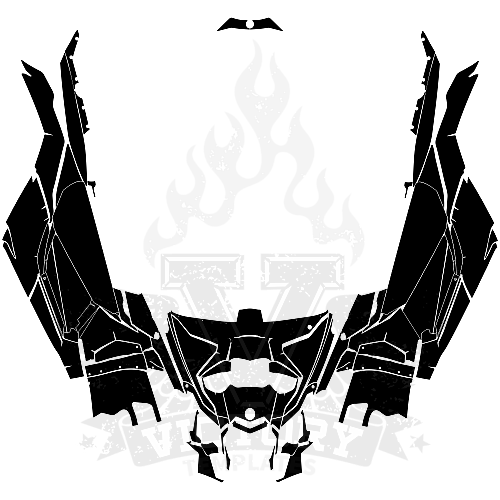 CAN-AM MAVERICK X3 TURBO MAX (2 DOORS) Graphics Template - Buy The Best ...